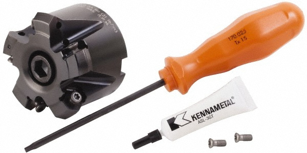 Kennametal - Indexable High-Feed Face Mill: 0.75" Arbor Hole | MSC Direct