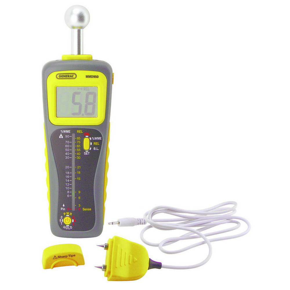General - Moisture Meter: 32 to 122 °, +/-3% Accuracy | MSC Direct