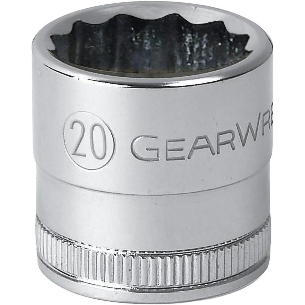 GEARWRENCH - Standard Hand Socket: 1/2" Drive, 23 mm Socket, 6-Point ...