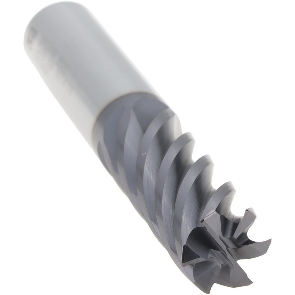 Seco - Corner Radius End Mill: 1/2" Dia, 1-1/4" LOC, 0.0150" Radius, 6 ...