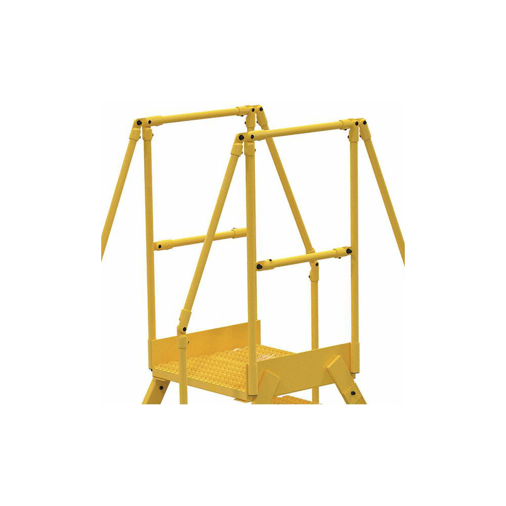 Vestil - 3-Step Steel Crossover Bridge: 500 lb Capacity, 23-1/2 ...