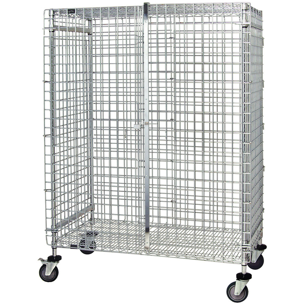 Quantum Storage - Wire Shelving: Shelving Type: Mobile Security Unit ...