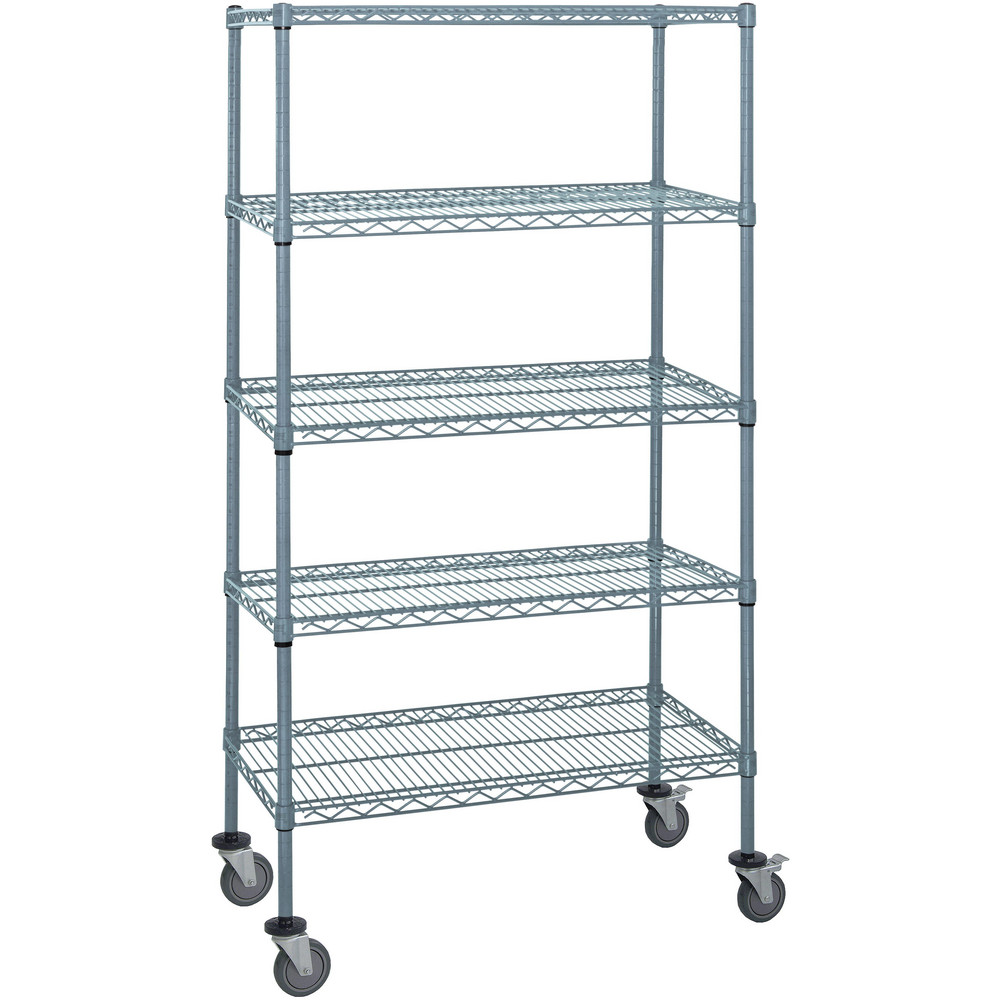 Quantum Storage - Wire Shelving: Shelving Type: Mobile Cart; Starter or ...