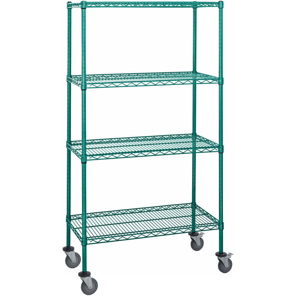 Quantum Storage - Wire Shelving: Shelving Type: Mobile Cart; Starter or ...