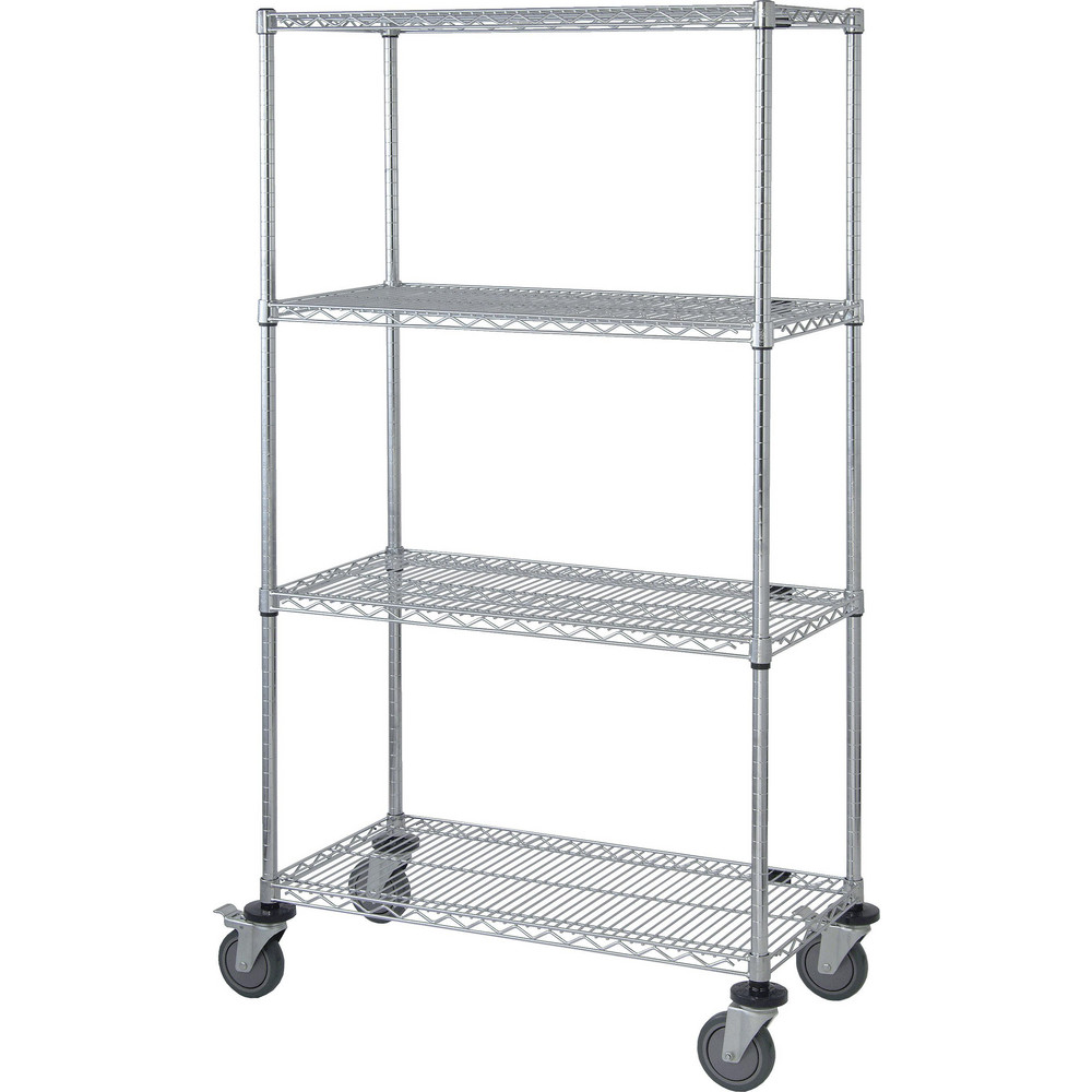 Quantum Storage - Wire Shelving: Shelving Type: Mobile Cart; Starter or ...