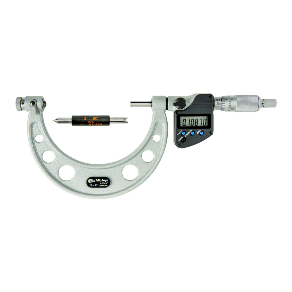 Mitutoyo - Screw Thread Micrometers: Minimum Measurement (Decimal Inch ...