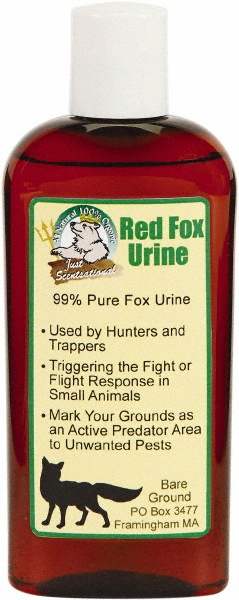 Bare Ground Solutions - 4oz Bottle of Fox Urine Predator Scent to repel ...