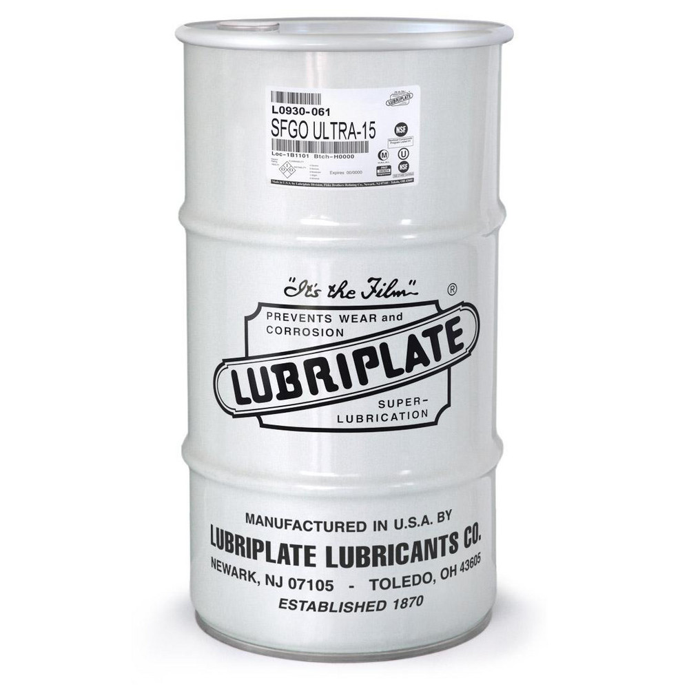 Lubriplate - Multi-Purpose Machine Oil: 16 gal Drum, SAE 5W, ISO 15 ...