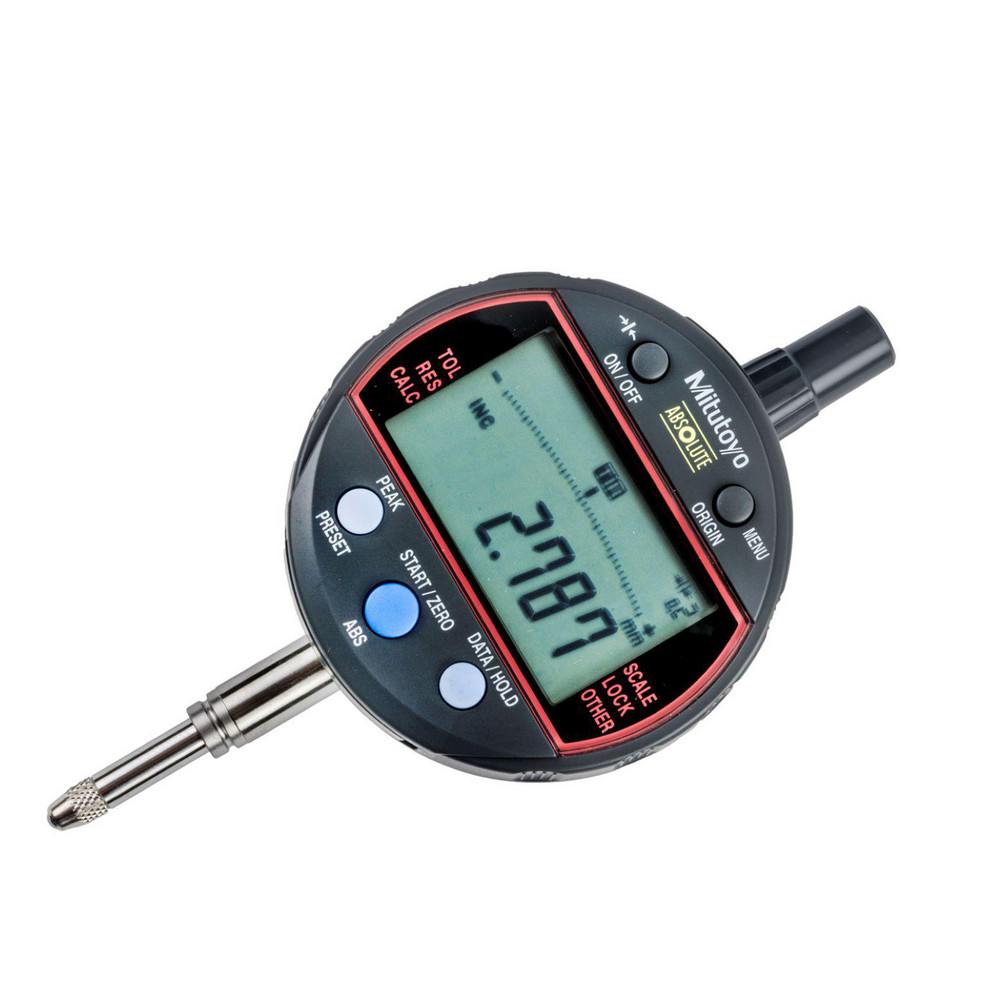 Mitutoyo - 0 to 1/2" Range, 0.001mm Graduation, Electronic Drop ...