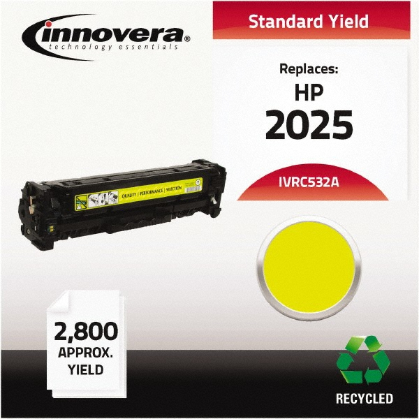 innovera - Office Machine Supplies: Toner Cartridge, Yellow | MSC Direct