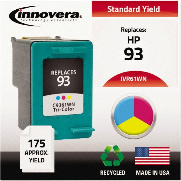 innovera - Remanufactured C9361WN (93) Ink, 175 Page-Yield, Tri-Color ...