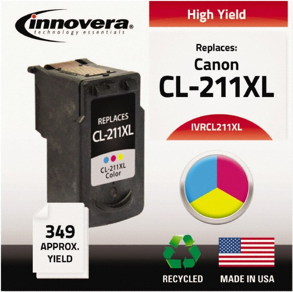 innovera - Office Machine Supplies: Inkjet Printer Cartridge, Tri-Color ...