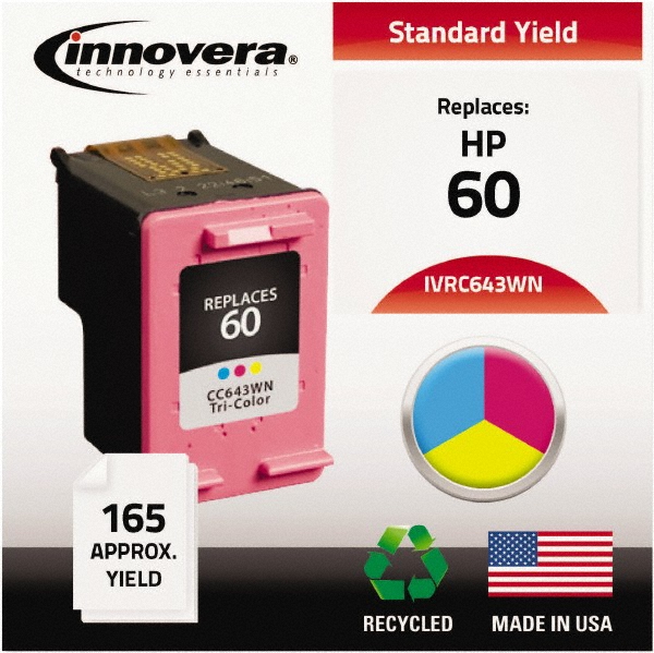 innovera - Office Machine Supplies: Inkjet Printer Cartridge, Tri-Color ...