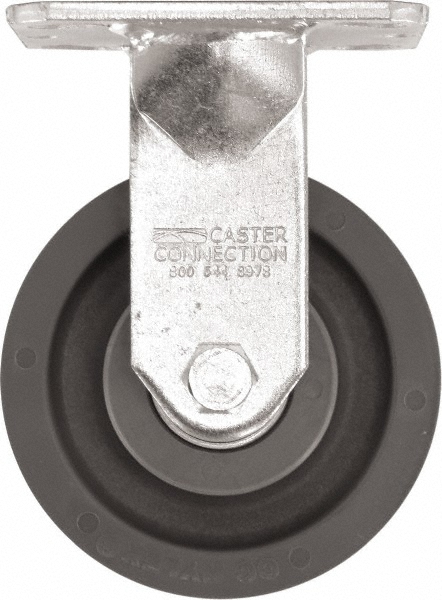 Caster Connection - Rigid Top Plate Caster: High Grade Nylon, 5" Wheel ...