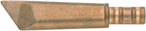 Sievert - Soldering Iron Copper Bit Tip: 4.5" Long, 1/2" Dia | MSC Direct