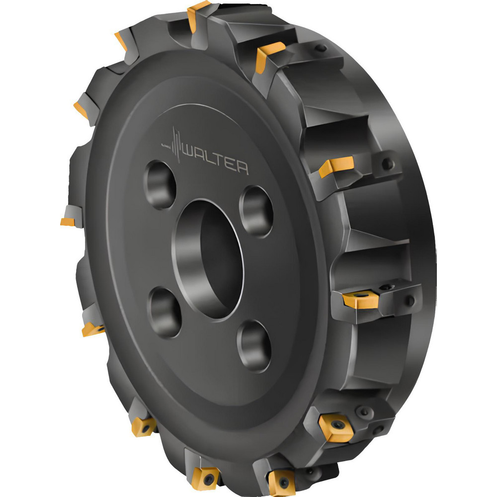 Walter - 250mm Cut Dia, 60mm Arbor Hole Dia, Indexable Square-Shoulder ...