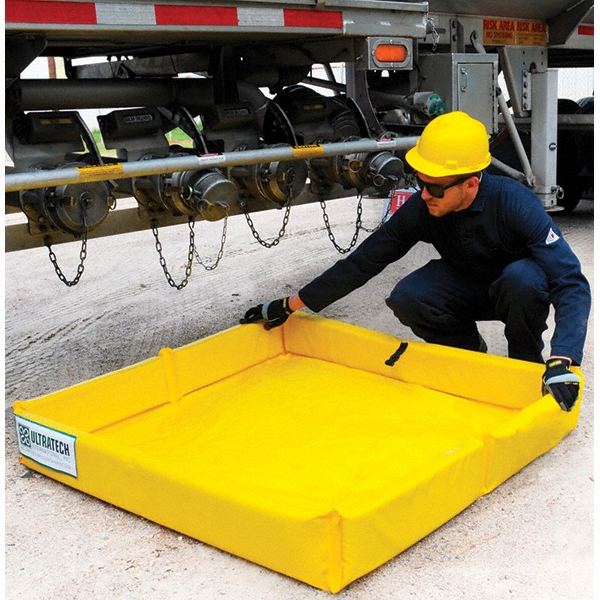 UltraTech® - Containment Berm: 269 gal Capacity, 6' Long, 6' Wide, 1 ...