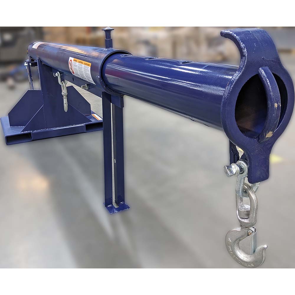 Value Collection - Forklift Boom: 4000 lb Capacity, 7-1/4 x 2-1/2" Fork ...