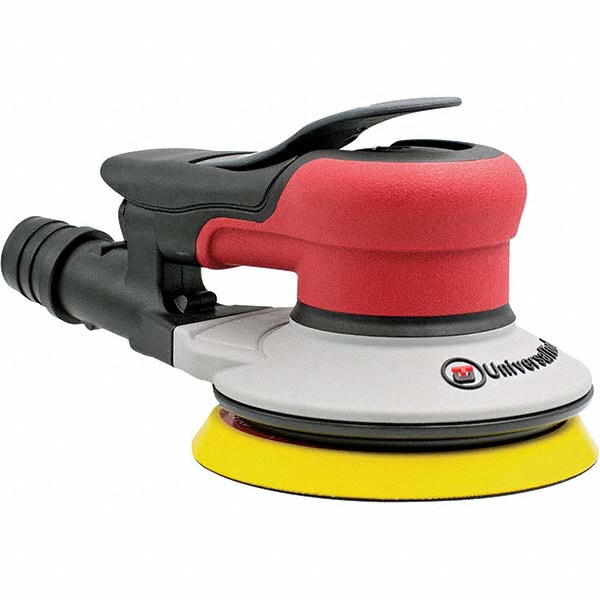 Universal Tool - Air Orbital Sander: Round, 6" Pad, 12,000 OPM | MSC Direct