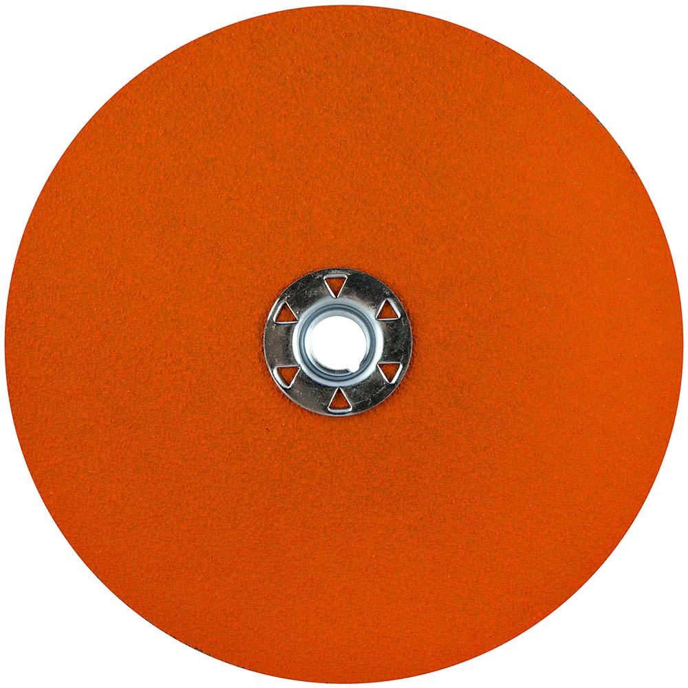 Norton - Fiber Disc: 7" Disc Dia, 5/8-11 Hole, Threaded Arbor Hole, 60 ...
