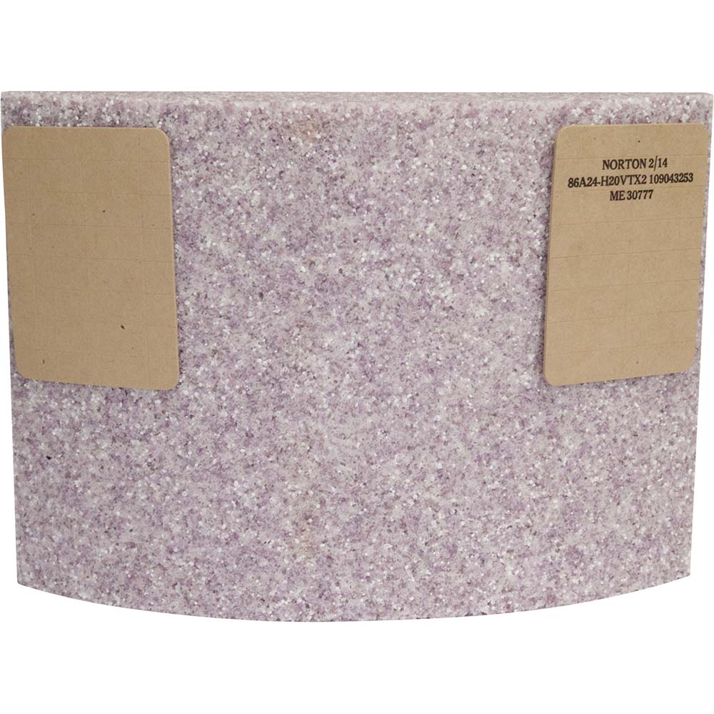 Norton - 11.25X8" 86A305E20VTX2 VITRIUM3 GRINDING SEGMENT | MSC Direct