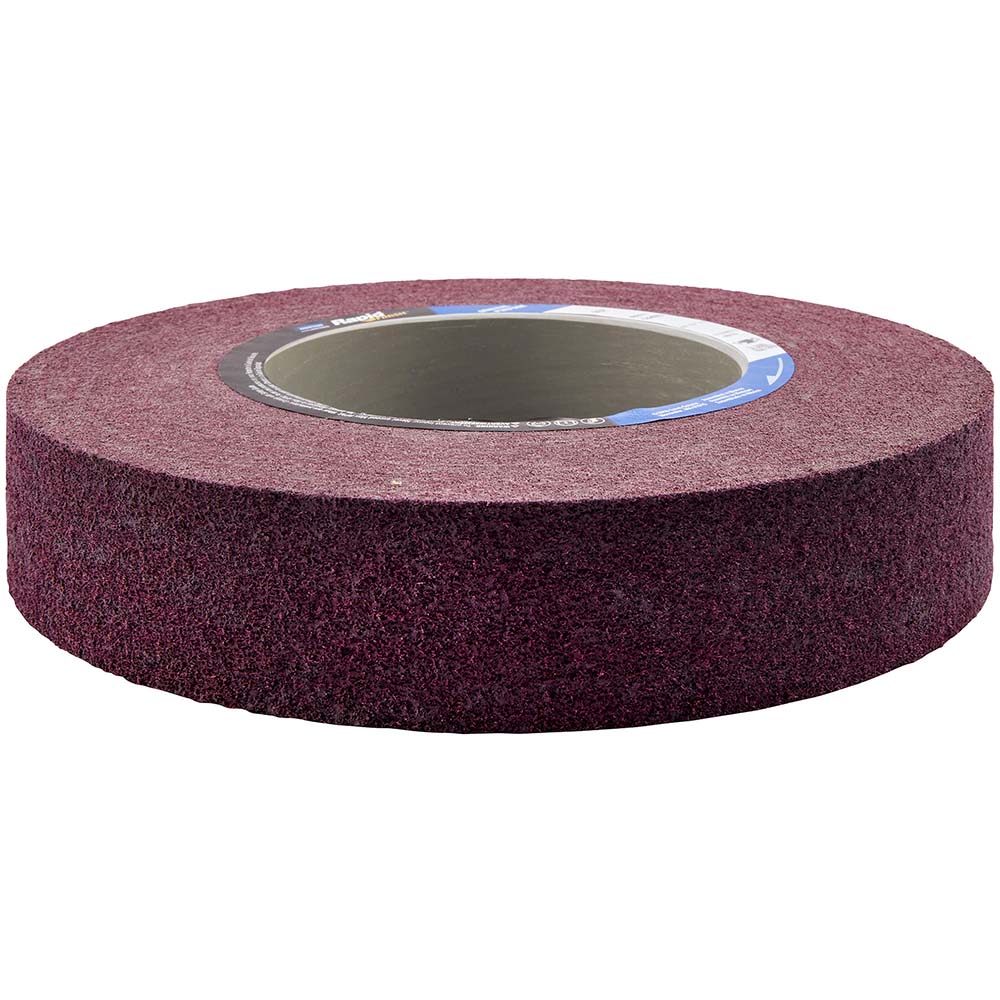 Norton - Deburring Wheel: 10" Dia, 2" Face Width, 5" Hole, Density 8 ...