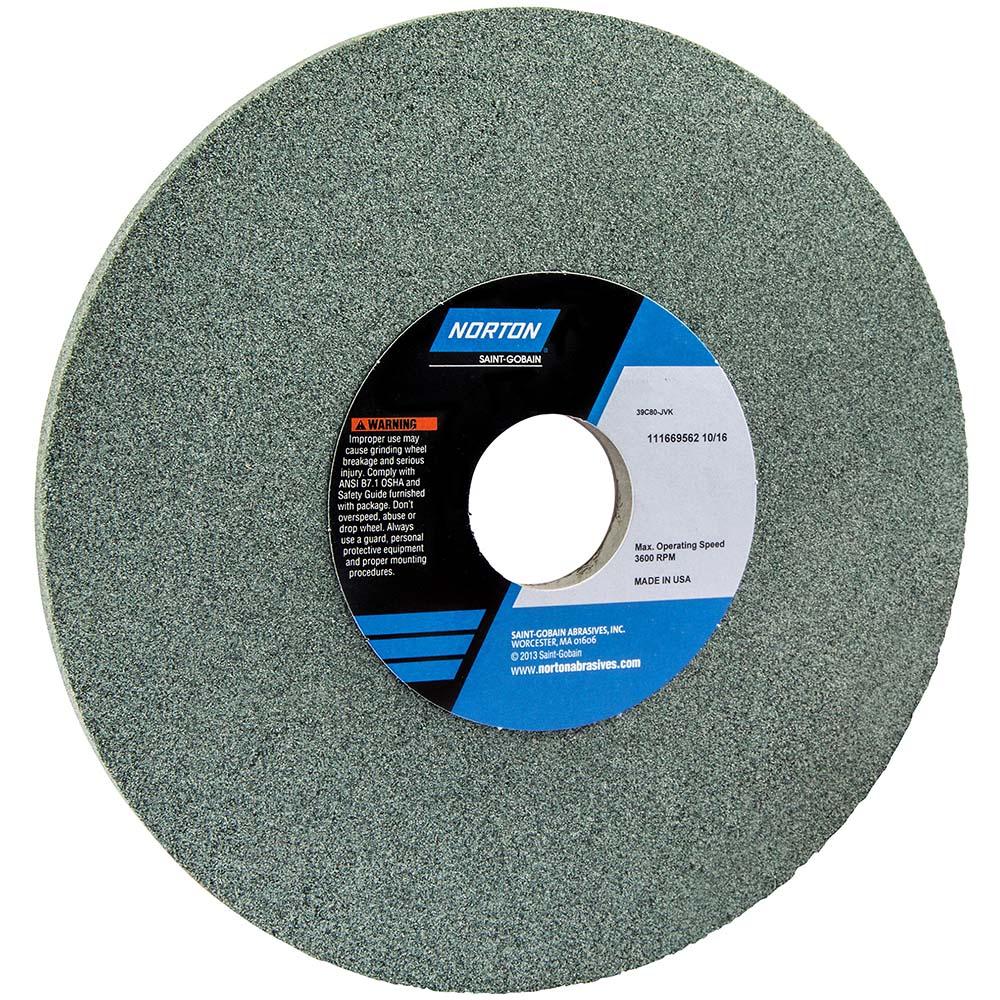 Norton - Surface Grinding Wheel: 8" Dia, 3/4" Thick, 1-1/4" Arbor | MSC ...