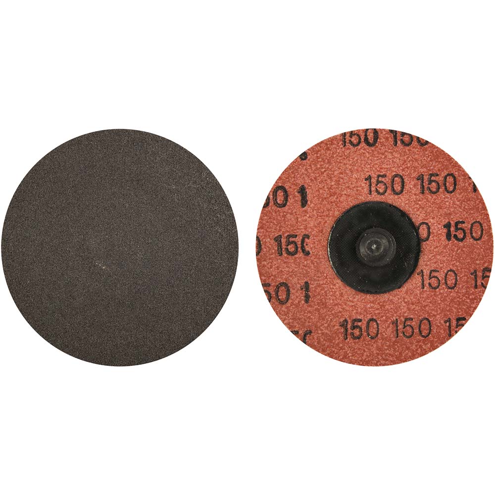 Norton - Quick-Change Disc: Type R, 3" Dia, 150 Grit, Aluminum Oxide ...