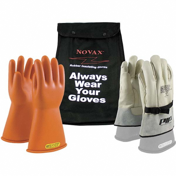 PIP - Rubber Linesman Gloves: Novax® Class 2, 14" Long | MSC Direct