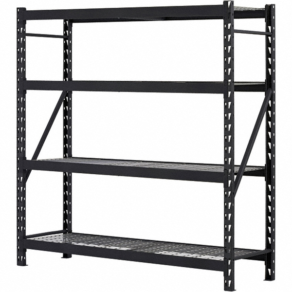 Edsal - Bulk Storage Rack: 1,500 lb per Shelf, 4 Shelves | MSC Direct