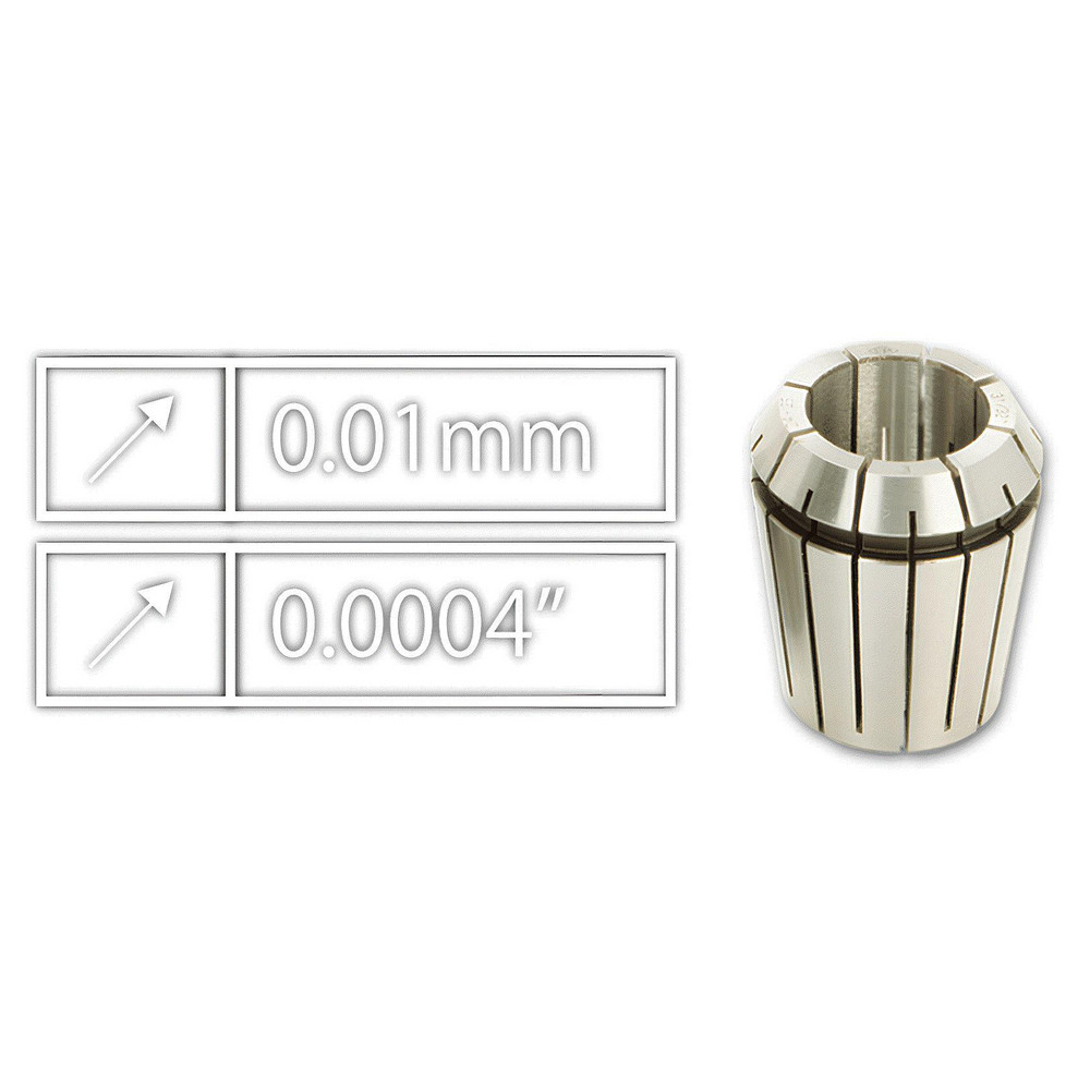 Tungaloy - ER Collet: ER16, 5.00 mm Collet Size | MSC Direct