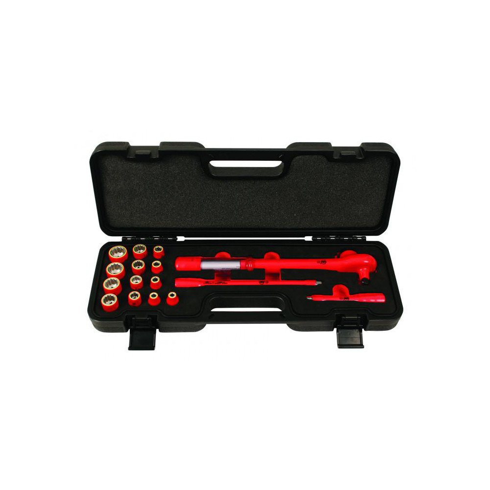 Wiha - 16 Piece Adjustable Torque Wrench & Socket Set - 47695929 - MSC ...