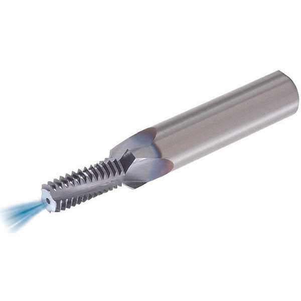 Vargus - Helical Flute Thread Mill: 1/4-20, Internal, 3 Flute, 0.3125 ...