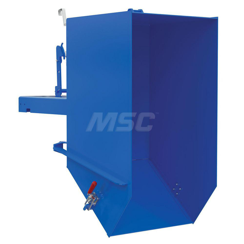 Vestil - Stationary Tilt Hopper: 2,000 lb Capacity, 30" Wide, 51.19 ...