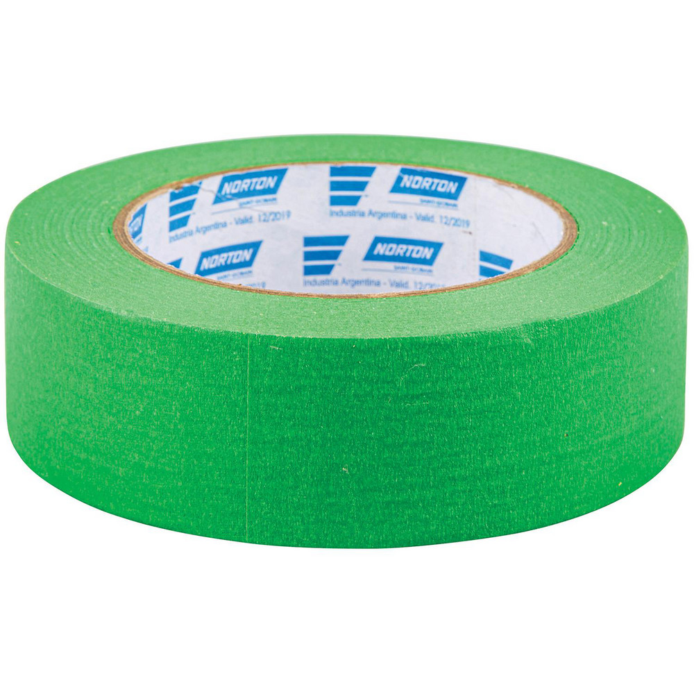 Norton - Masking Tape: 54.7 yd Long, 0.01 mil Thick, Green | MSC Direct