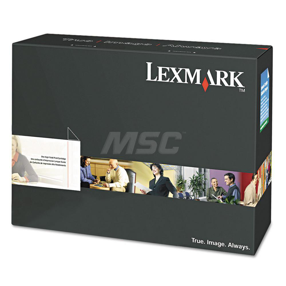 Lexmark - Office Machine Supplies: Toner Cartridge, Yellow | MSC Direct