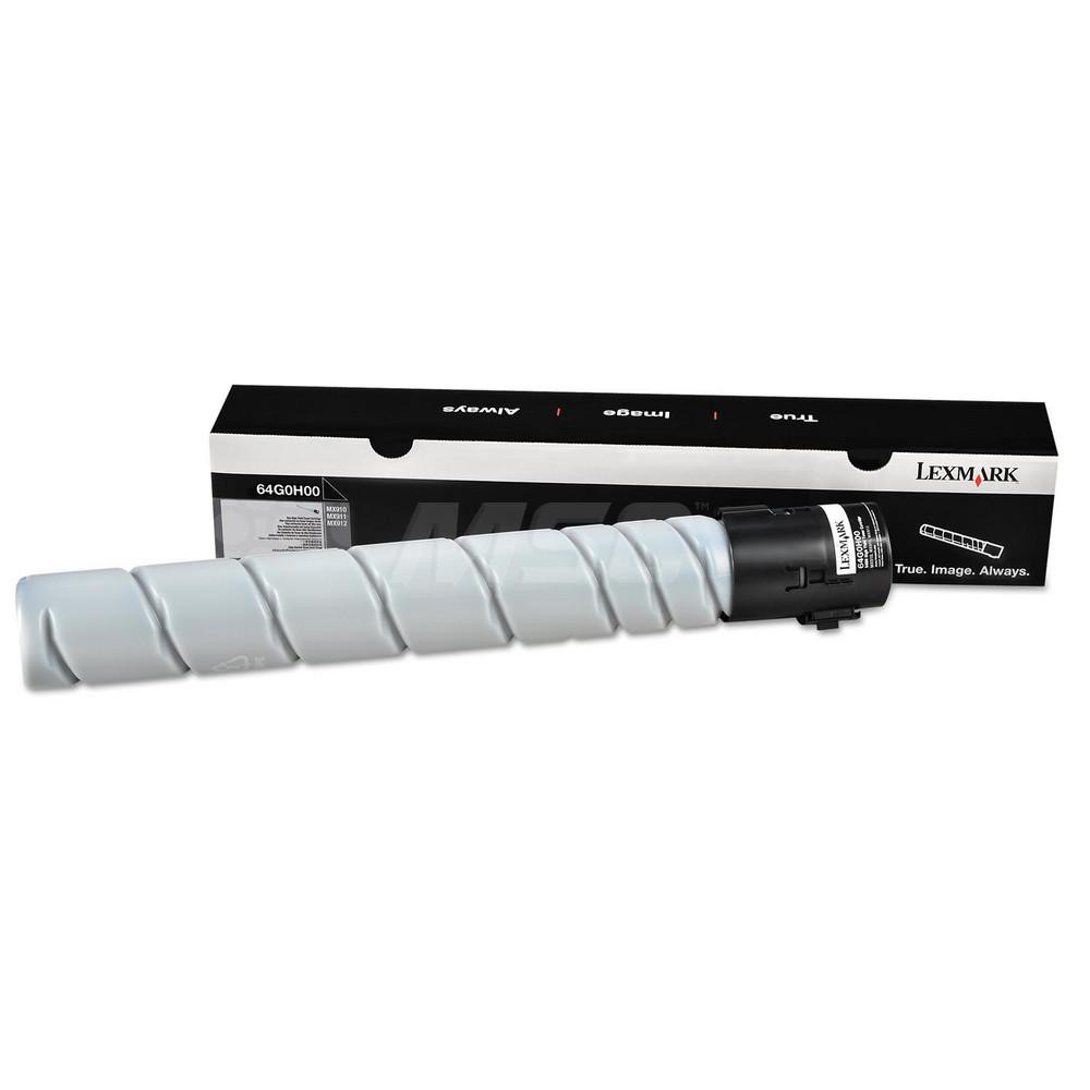 Lexmark - Office Machine Supplies: Toner Cartridge, Black, 1 per Pack ...