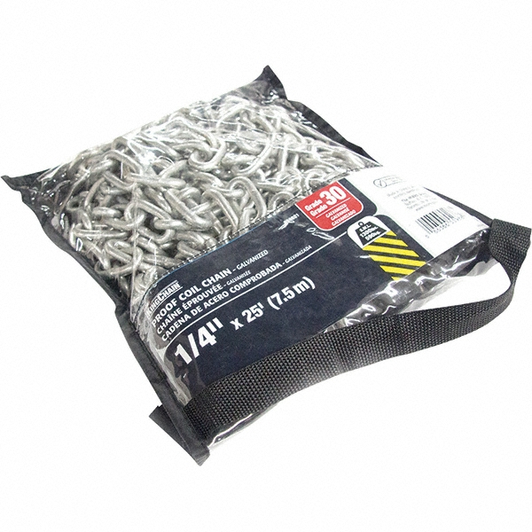 Mibro - Welded Chain: Trade Size: 1/4 | MSC Direct