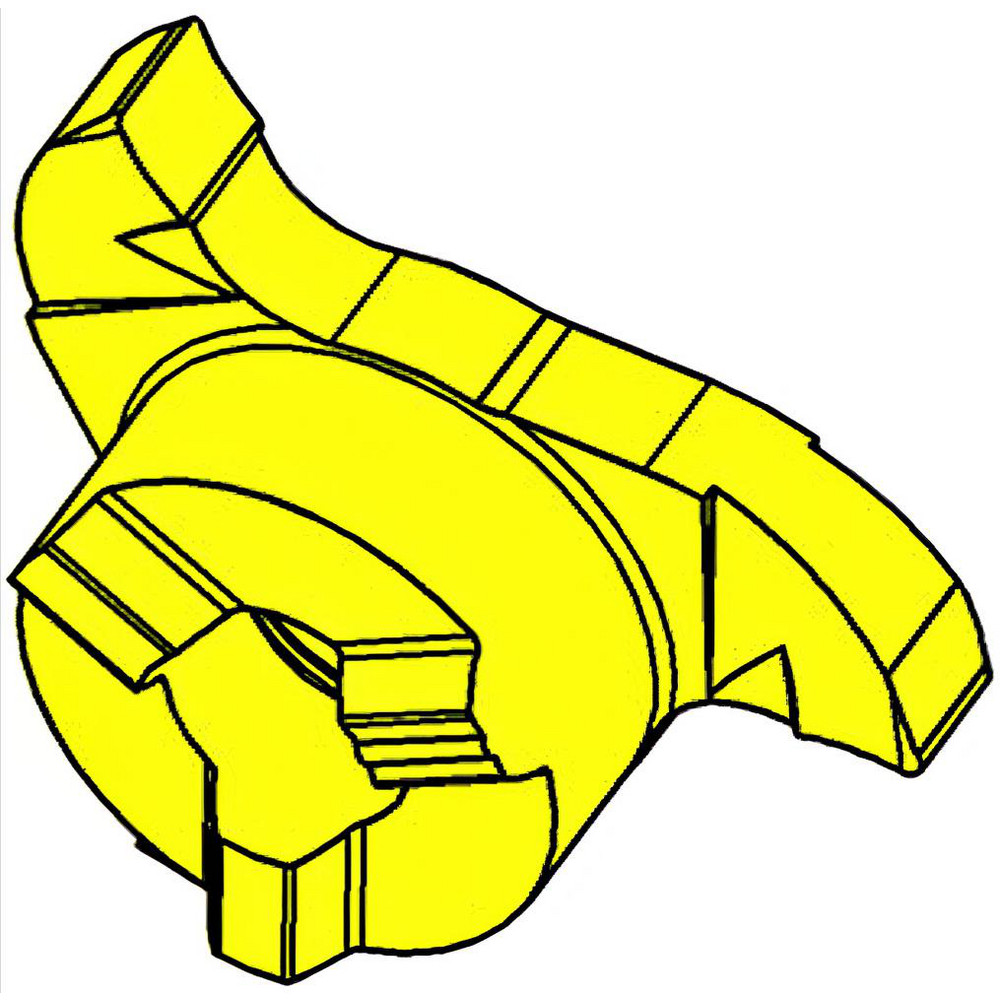 HORN - Groove Milling Tip Insert: U311005600 TN35, Carbide | MSC Direct