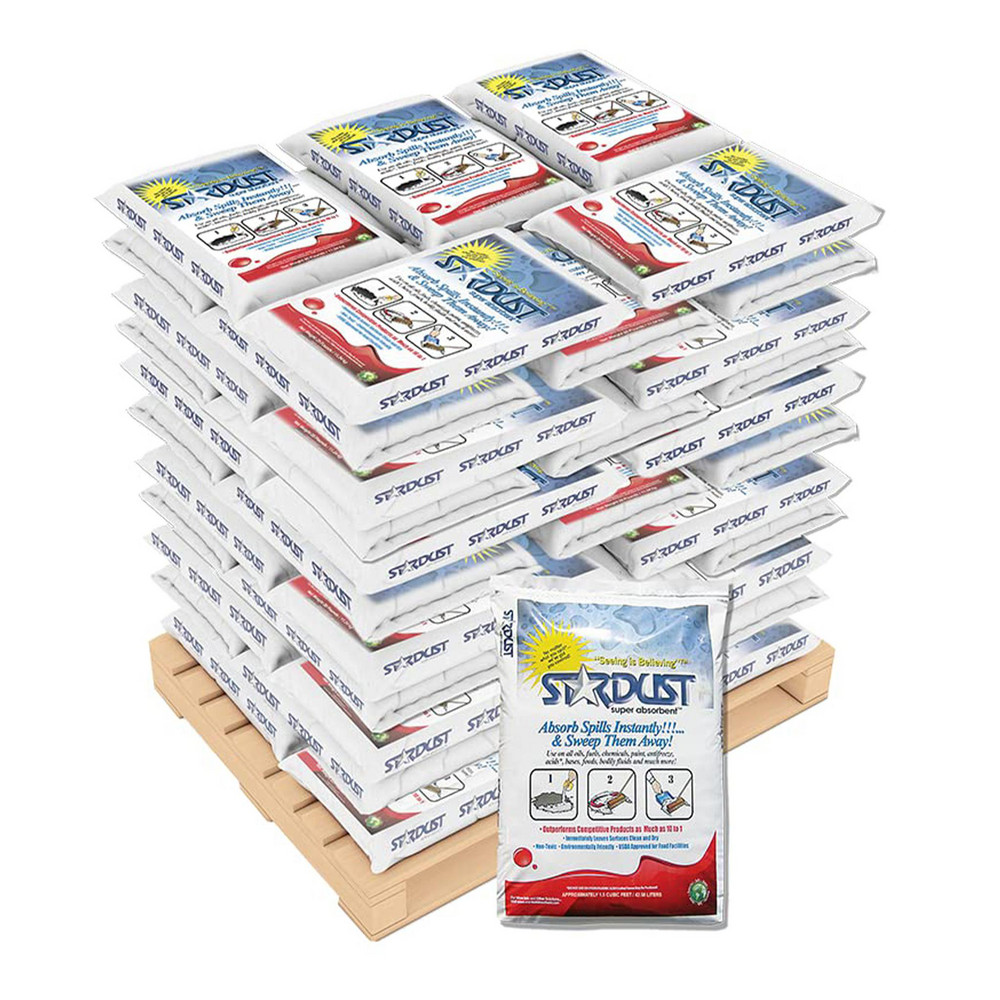 Stardust Spill Products - Sorbent: 1.5 cu ft Bag, Granular Powder ...