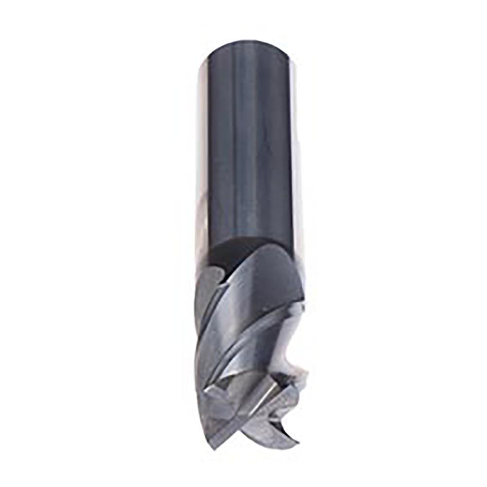Emuge - Roughing & Finishing End Mill: 1/2" Dia, 4 Flute, Square End ...