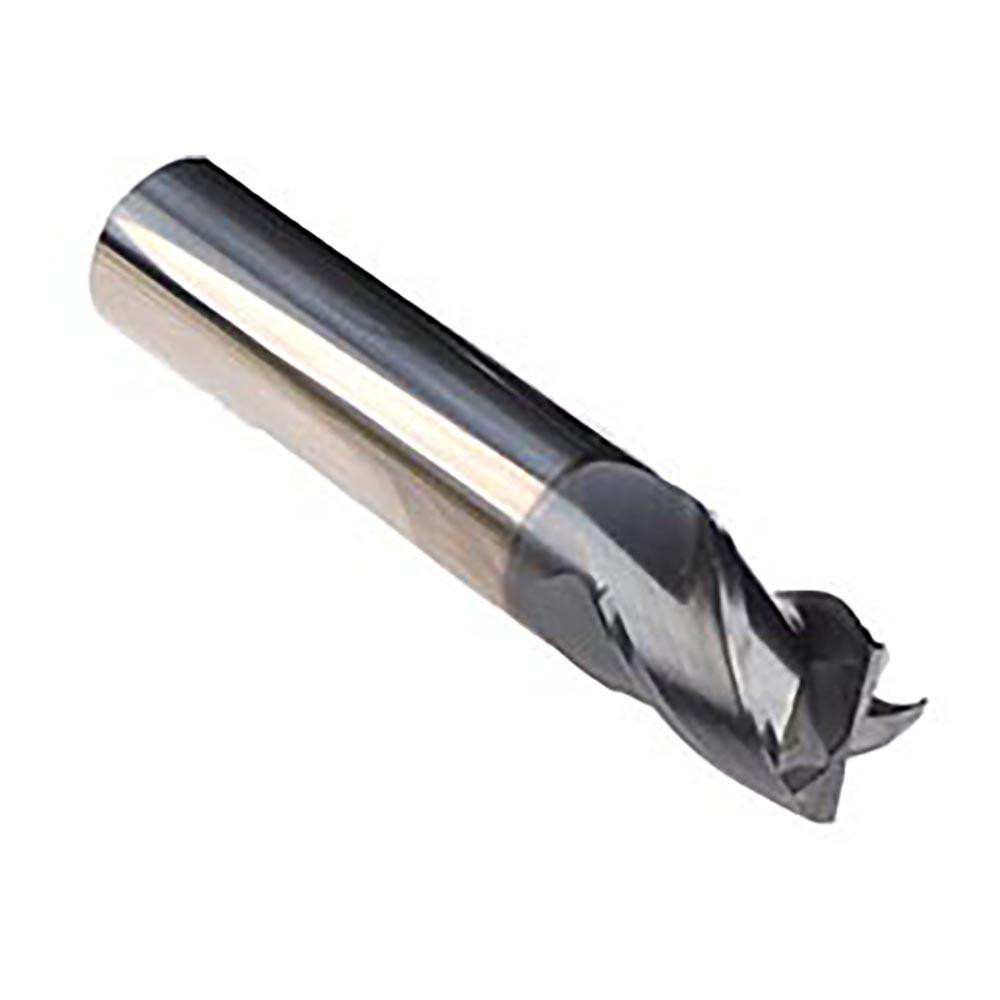 Emuge - Roughing & Finishing End Mill: 1/2" Dia, 4 Flute, Square End ...