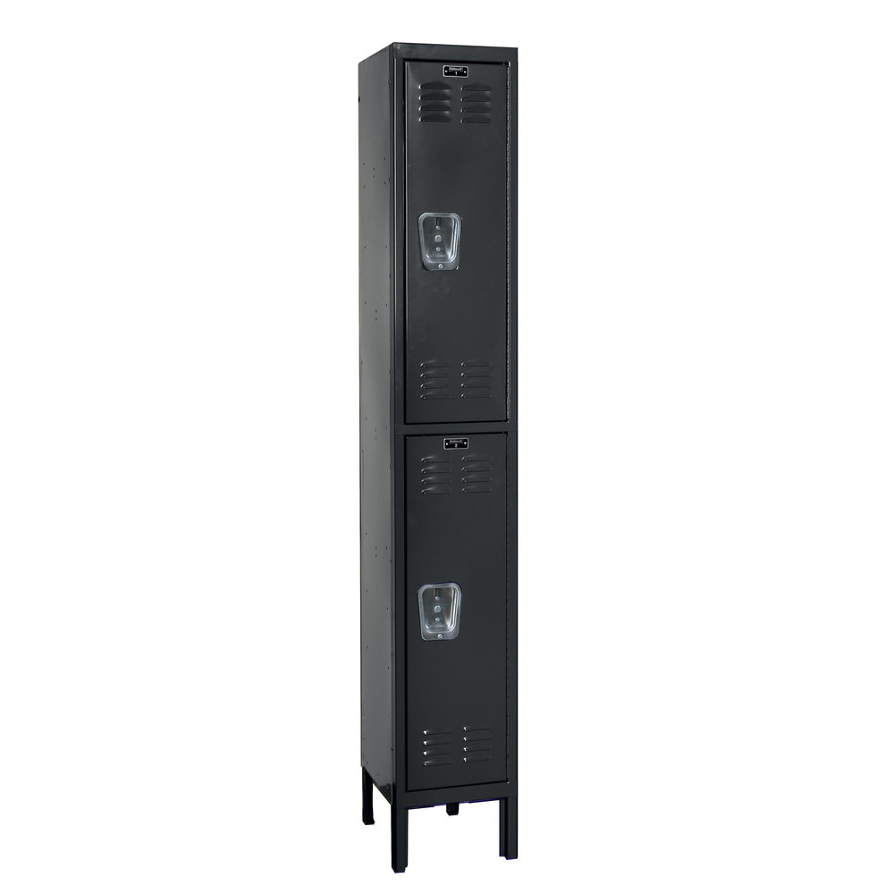 Hallowell - 1-Wide Locker: 12" Wide, 18" Deep, 78" High, Padlock | MSC ...