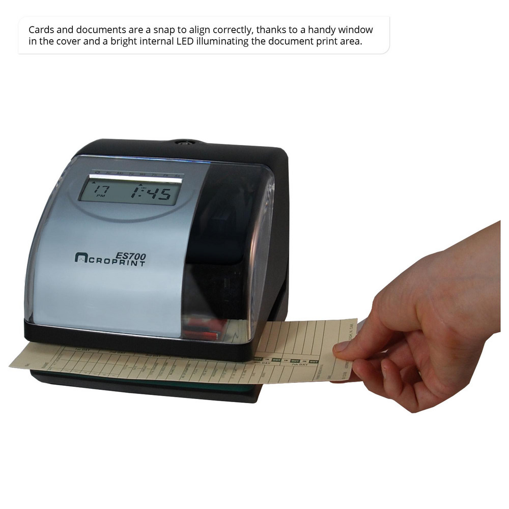 Acroprint Time Recorder - Time Clocks & Time Recorders: Punch Type ...