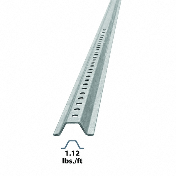 Galvanized Sign Post