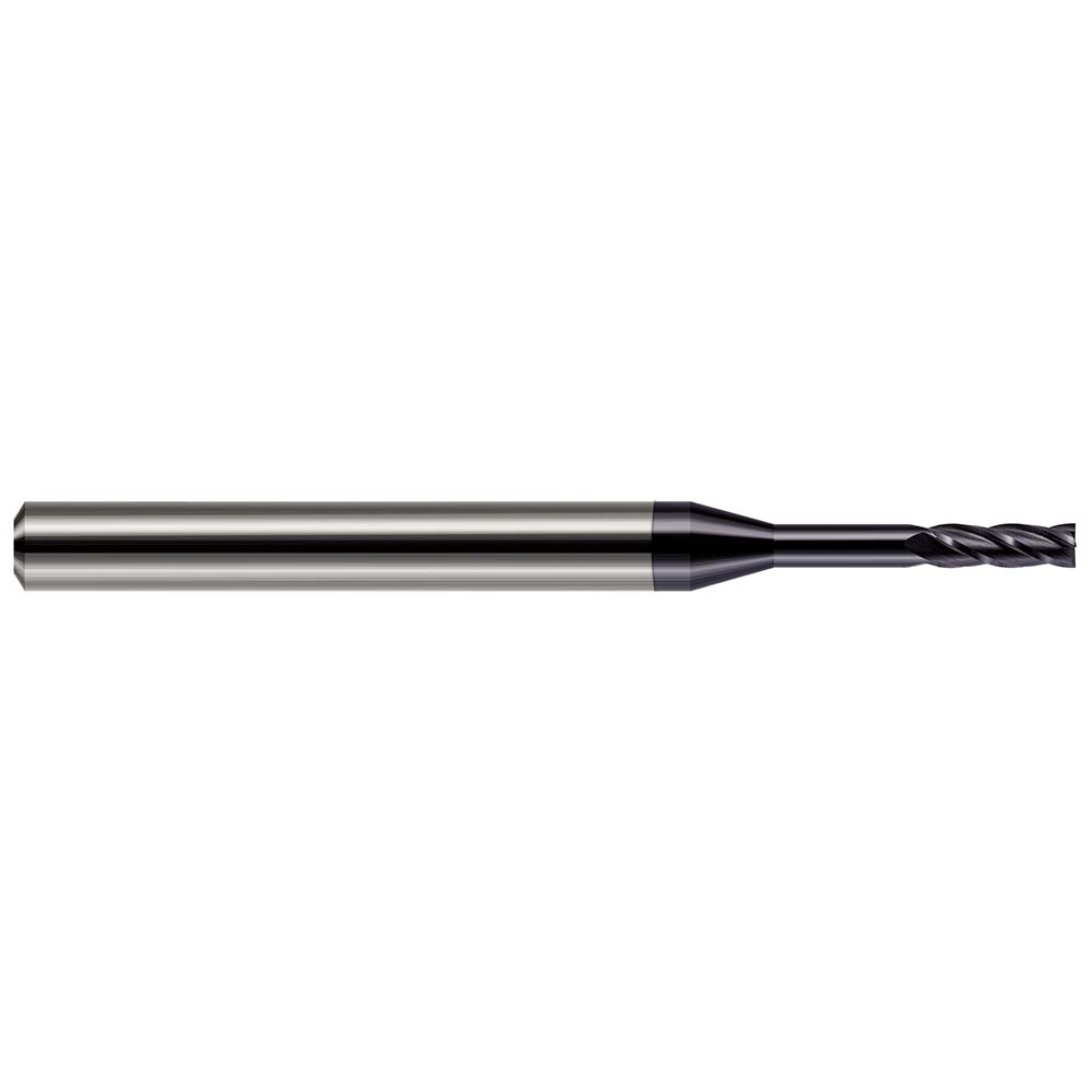 Harvey Tool - Square End Mill: 1/8" Dia, 3/8" LOC, 4 Flute, Solid Carbide | MSC Direct