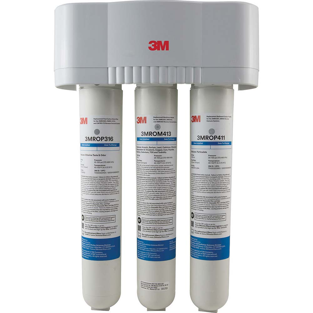 3M Aqua-Pure - Water Filter Systems; Type: Water Filter System; Faucet ...