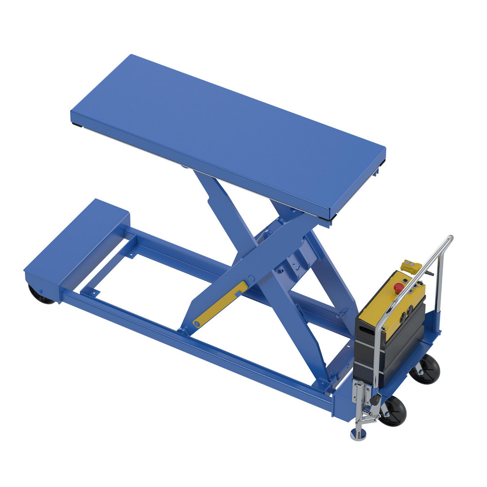 Vestil - Mobile Battery Lift Table: 1,000 lb Capacity, 10 to 58" Lift ...