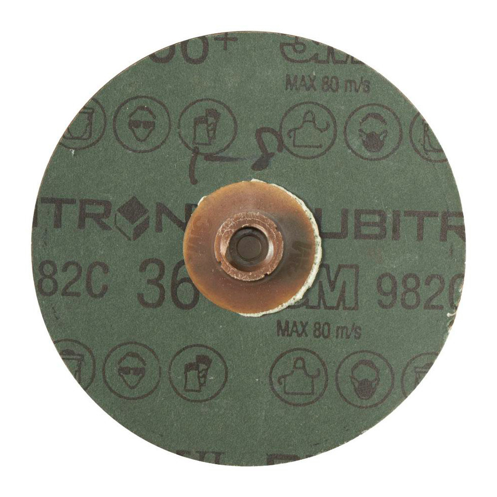3M - Fiber Disc: 4" Disc Dia, TS Quick Change, 36 Grit, Precision ...
