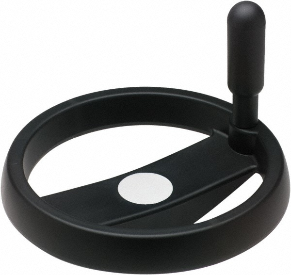 Elesa - Spoked Handwheel: Revolving Handle, Technopolymer, Matte Finish ...
